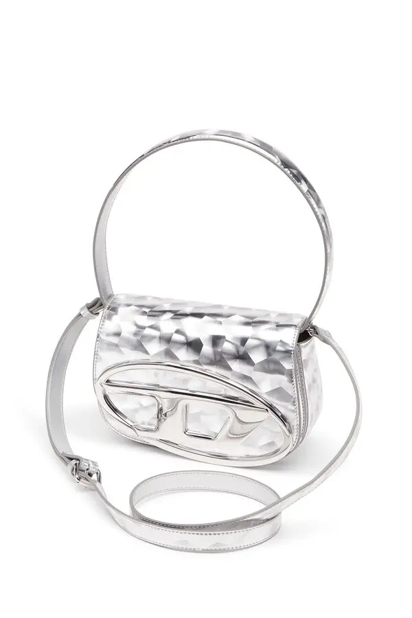 DIESEL® 1dr 3d Strobe Effect Shoulder Bag - White