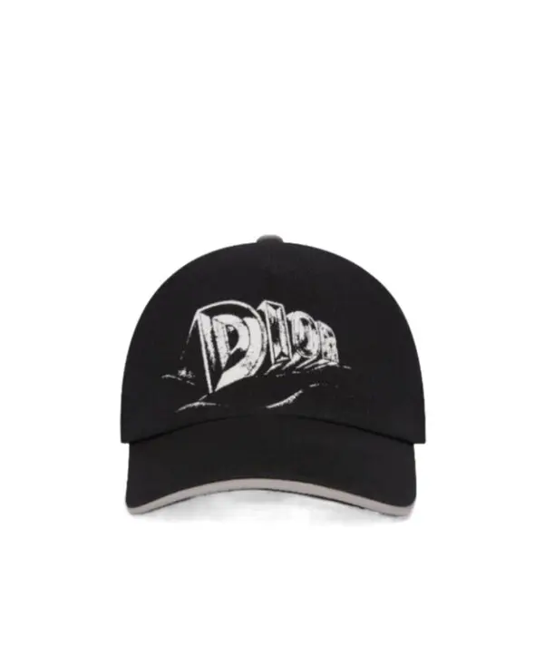 Dior Logo Baseball Cap - Black