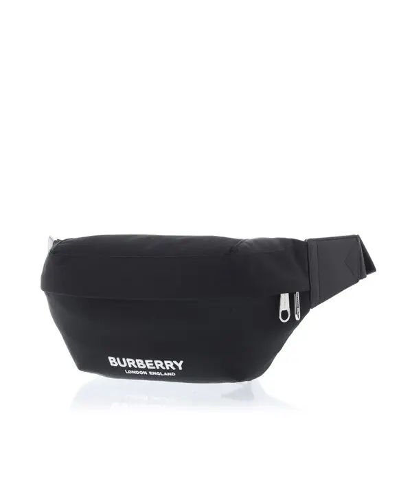Burberry Logo Printed Zipped Belt Bag