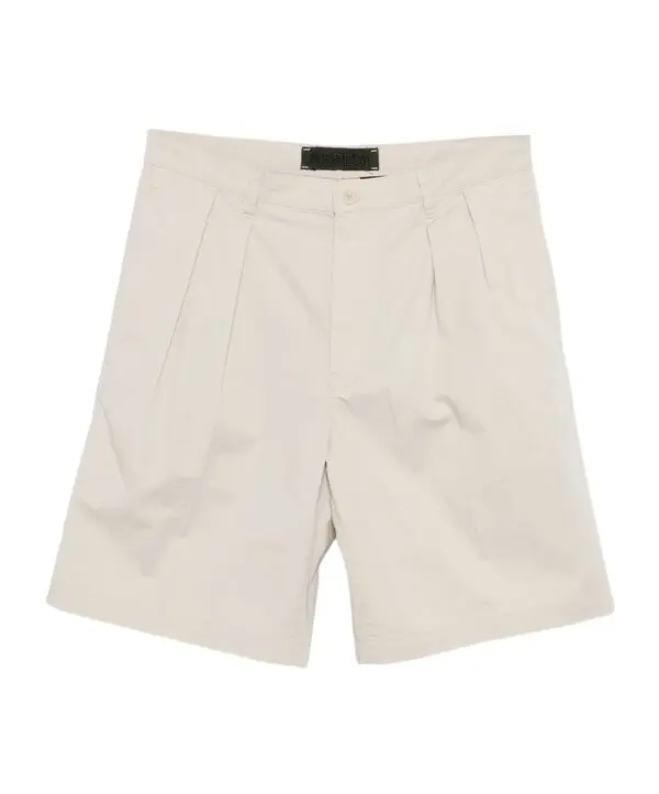 Aspesi Pleated Casual Shorts - White