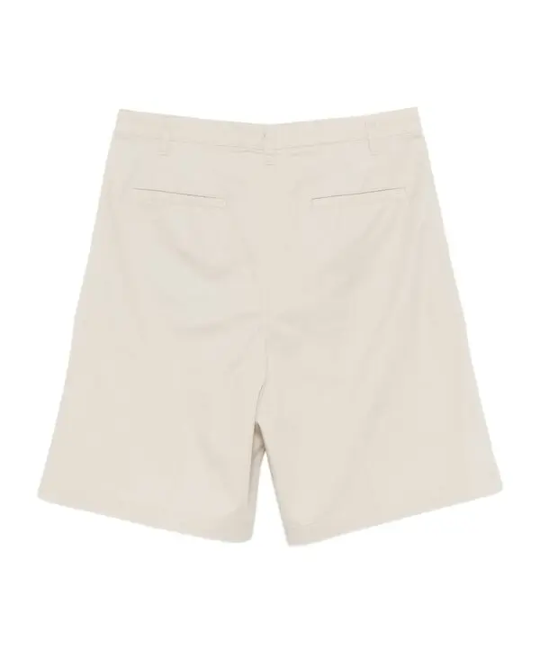 Aspesi Pleated Casual Shorts - White