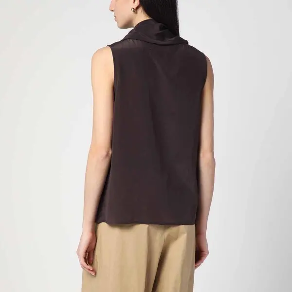 P.a.r.o.s.h Draped Sleeveless Top