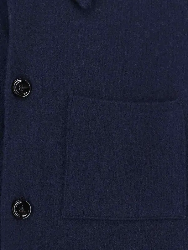 LARDINI Mesh Construction Long-sleeved Jacket