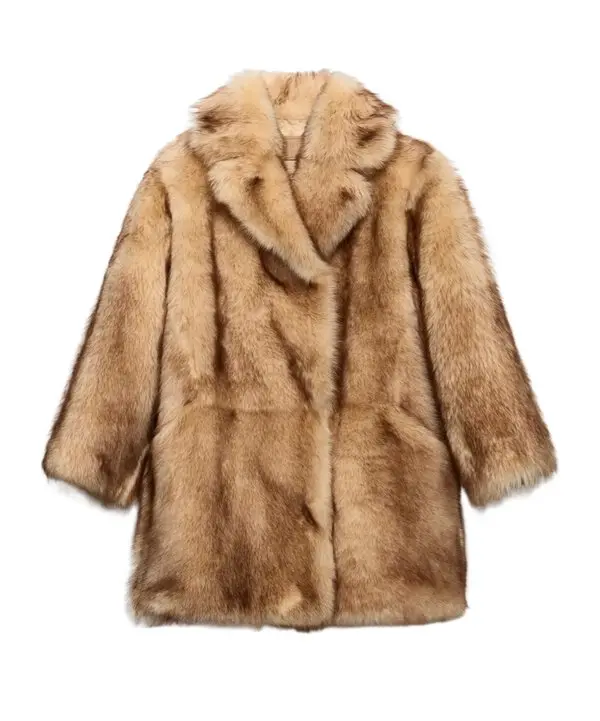 Prada Shearling Caban Jacket