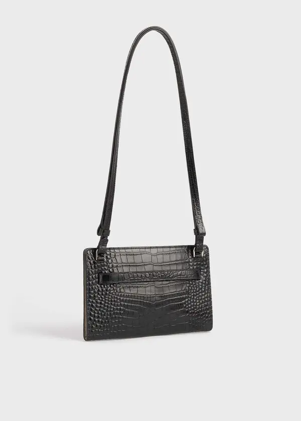 TOTEME Embossed Belted Crossbody Bag