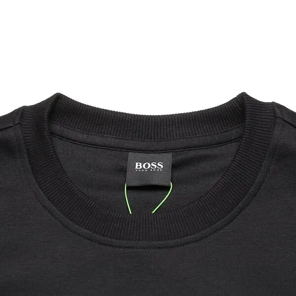 Hugo Boss Embellished Logo Crew Neck Sweatshirt