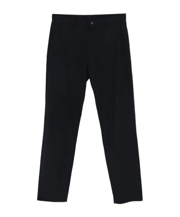 Aspesi Logo Detail Casual Pants - Black