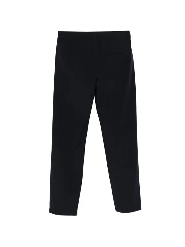 Aspesi Logo Detail Casual Pants - Black