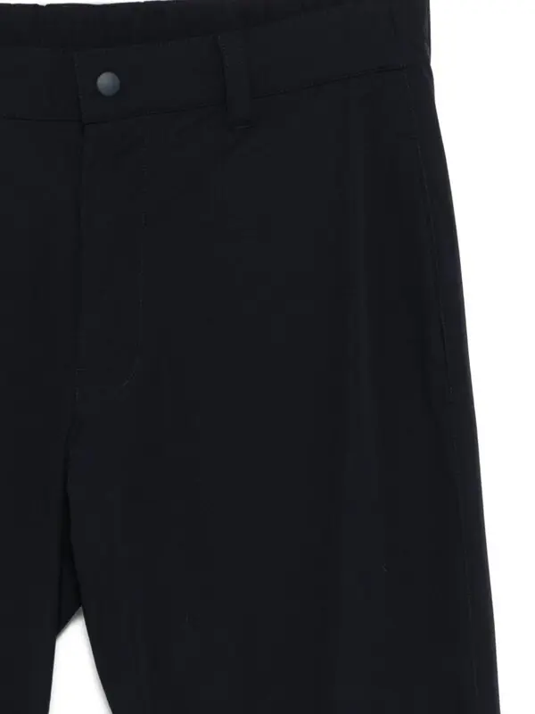 Aspesi Logo Detail Casual Pants - Black