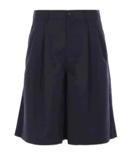 Comme Des Garçons Pleated Button-fastened Shorts
