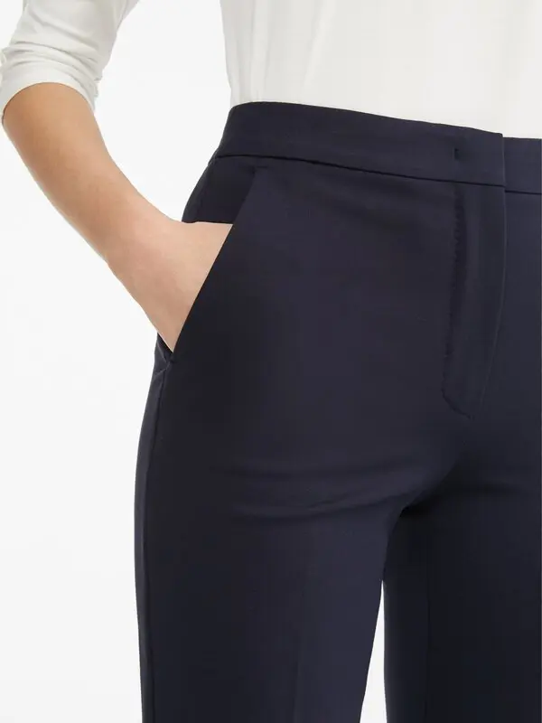 Max Mara Pegno Slim-cut Trousers - Black