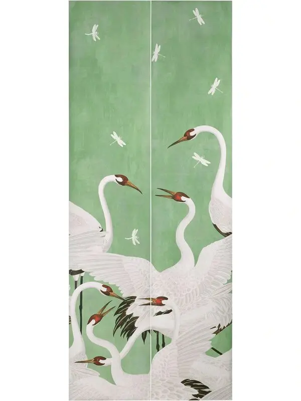 Gucci Heron Print Wallpaper - White