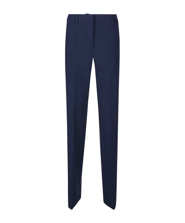 Michael Kors Straight-leg Tailored Trousers - Blue