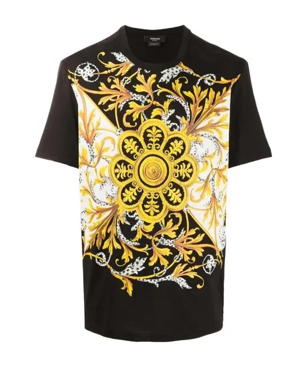 Versace Barocco Acanthus Print T-shirt
