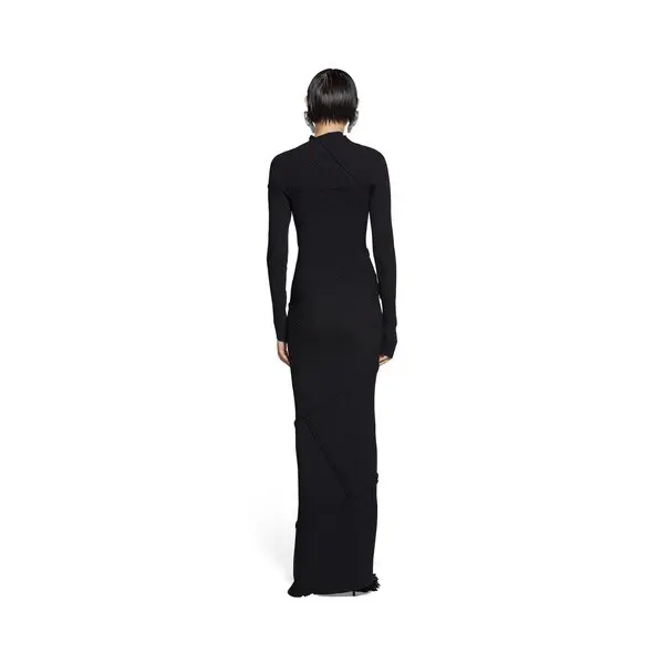 Balenciaga Spiral Maxi Dress