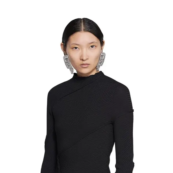 Balenciaga Spiral Maxi Dress