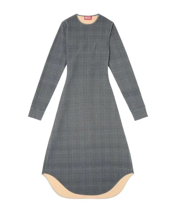 DIESEL® Checked Dress