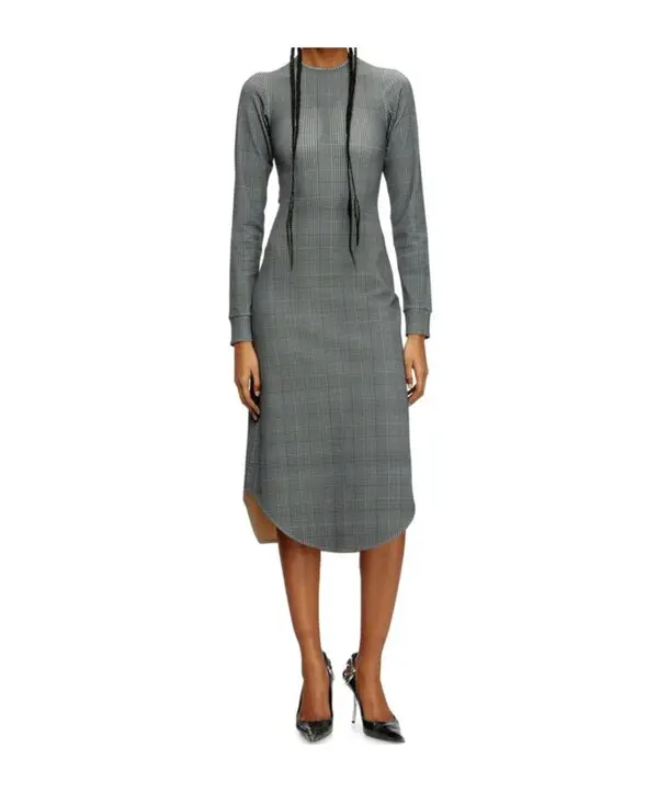 DIESEL® Checked Dress