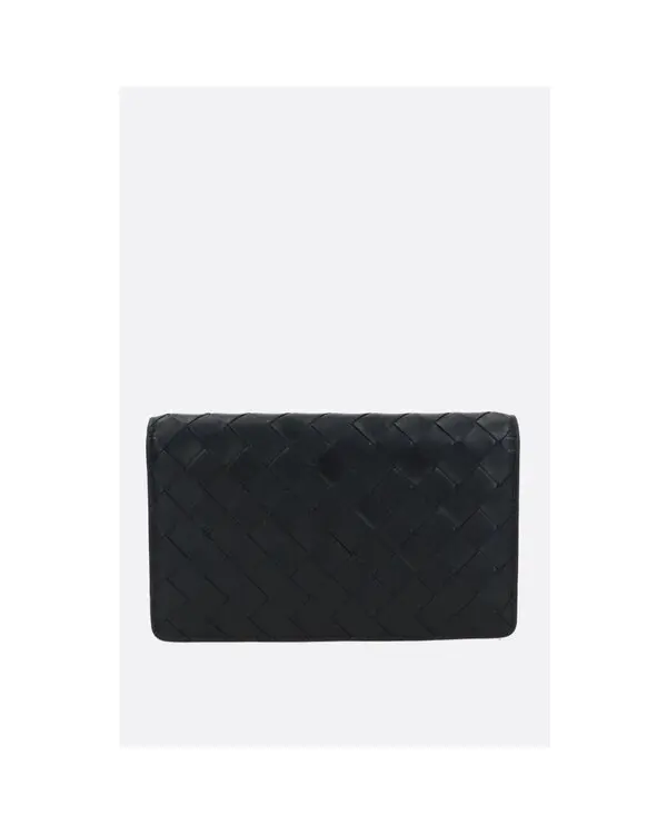 Bottega Veneta Woven Open-fold Pouch