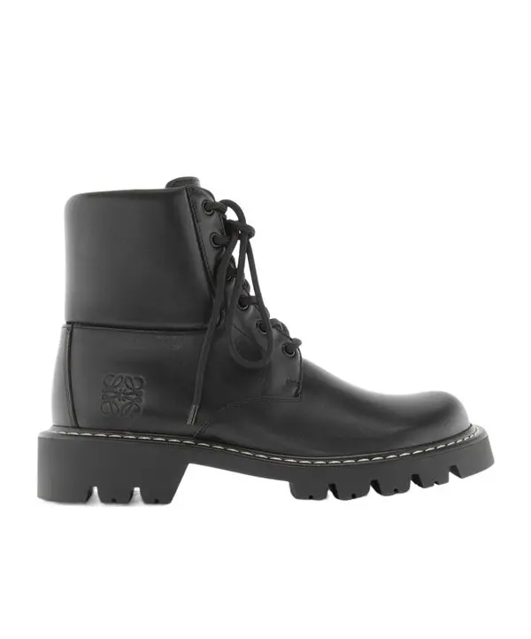 Loewe Sierra Combat Ankle Boots