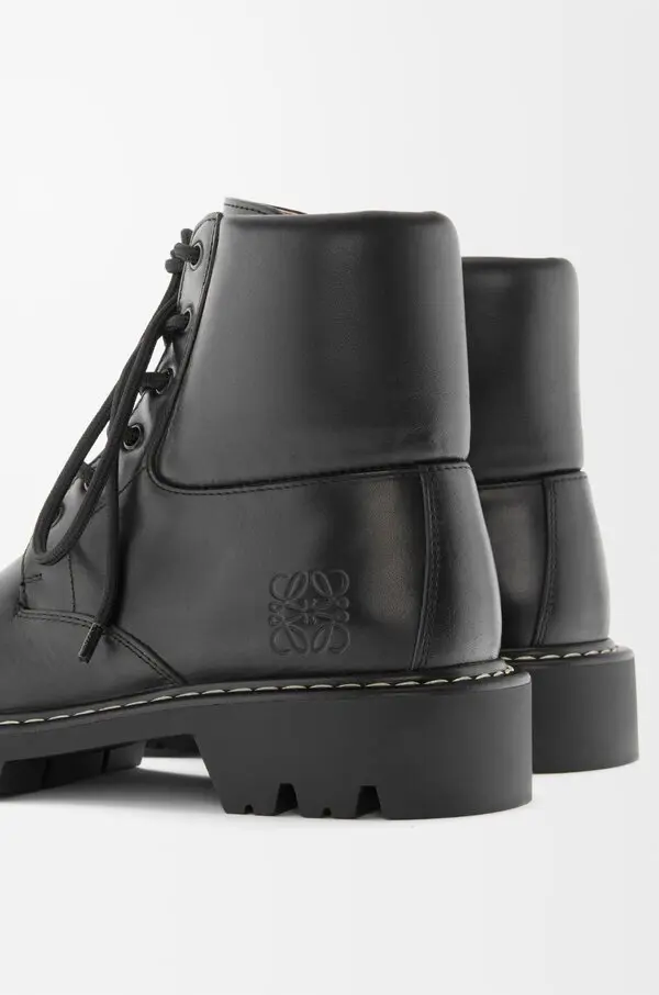 Loewe Sierra Combat Ankle Boots