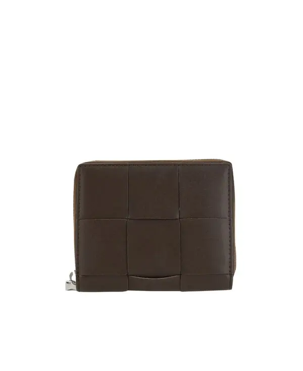 Bottega Veneta Zipper Wallet - Black