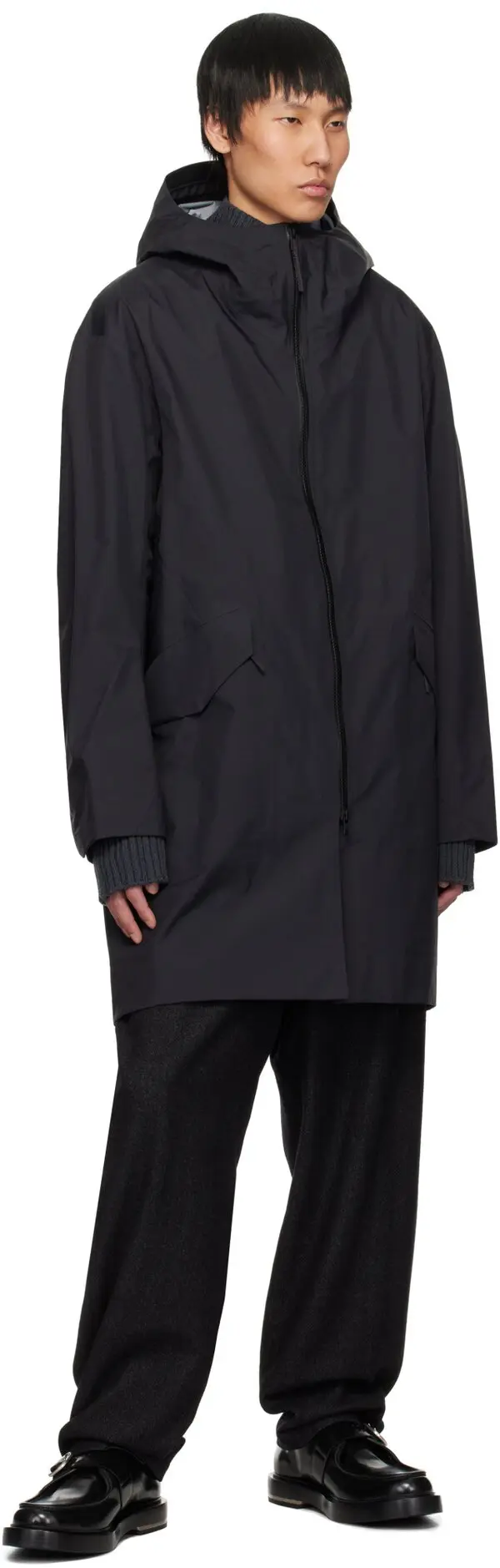 Veilance Waterproof Zip-up Hooded Coat