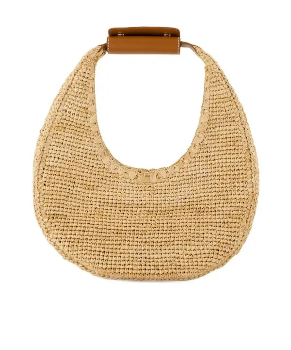 Staud Moon Woven Shoulder Bag