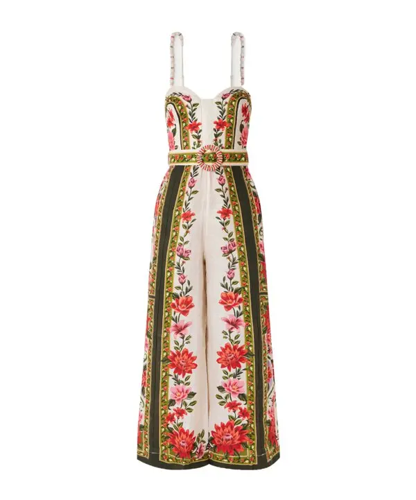 Farm Rio Wonder Rio Printed Jumpsuit - Multicolor