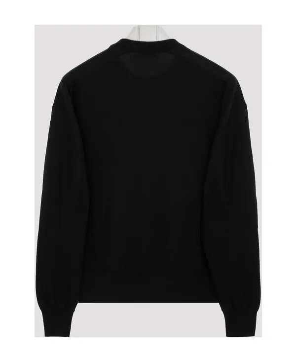 Givenchy Crystal Embellished Logo Jumper