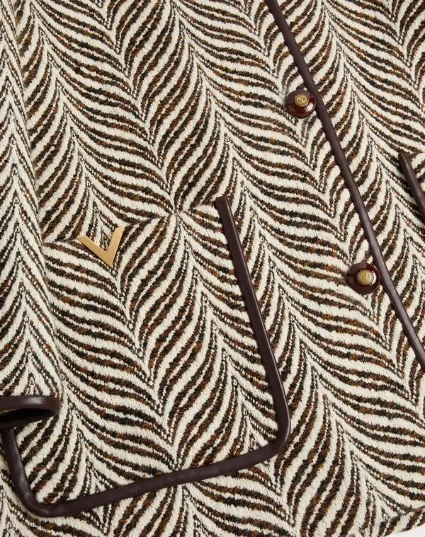 Valentino Garavani Fauve Éclat Animalier Peacoat