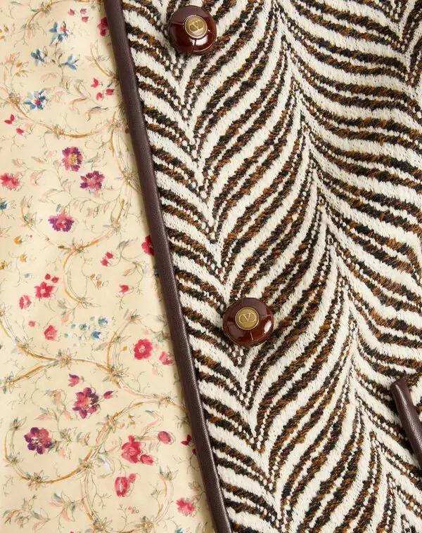 Valentino Garavani Fauve Éclat Animalier Peacoat