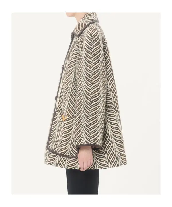 Valentino Garavani Fauve Éclat Animalier Peacoat