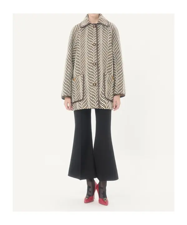 Valentino Garavani Fauve Éclat Animalier Peacoat