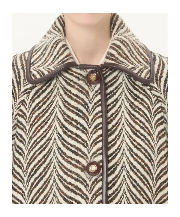 Valentino Garavani Fauve Éclat Animalier Peacoat