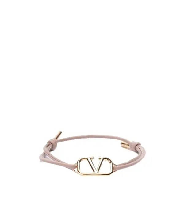 Valentino Garavani Vlogo Signature Plaque Bracelet - Yellow