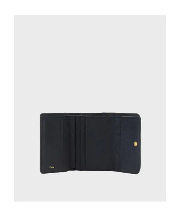 Chloé Logo-buckle Leather Wallet