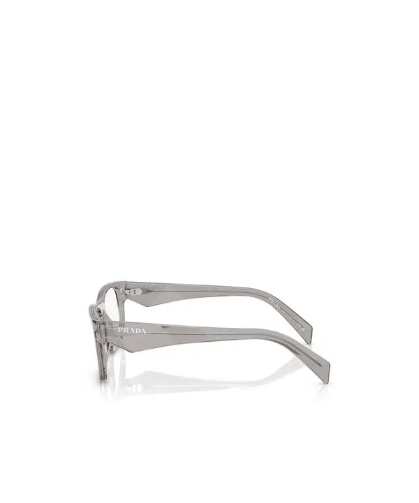 Prada Square Frame Eyeglasses - Grey