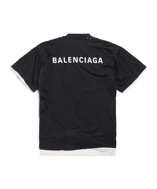 Balenciaga Back Double Faded T-shirt