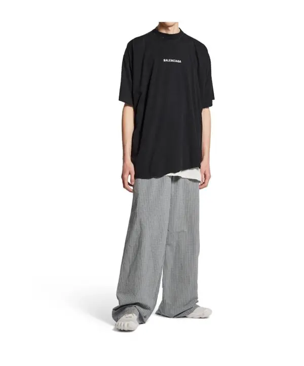 Balenciaga Back Double Faded T-shirt