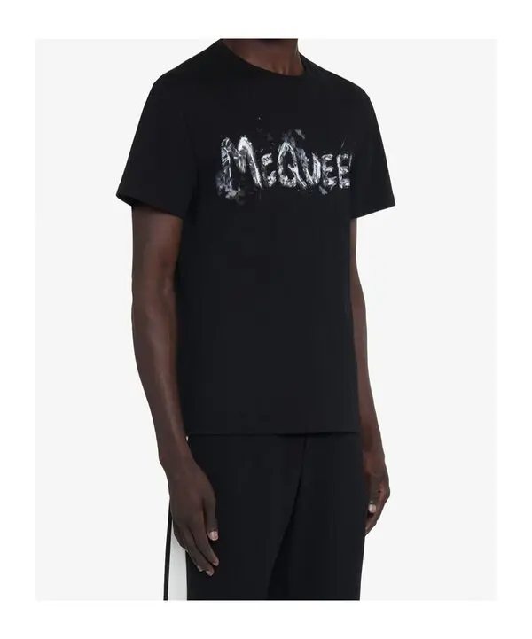 Alexander McQueen Logo Printed Crewneck T-shirt