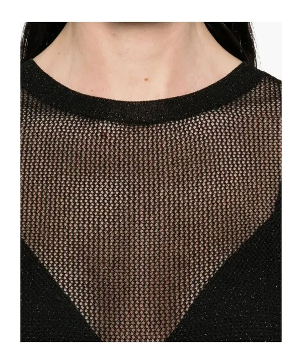 Herno Open-knit Crewneck T-shirt