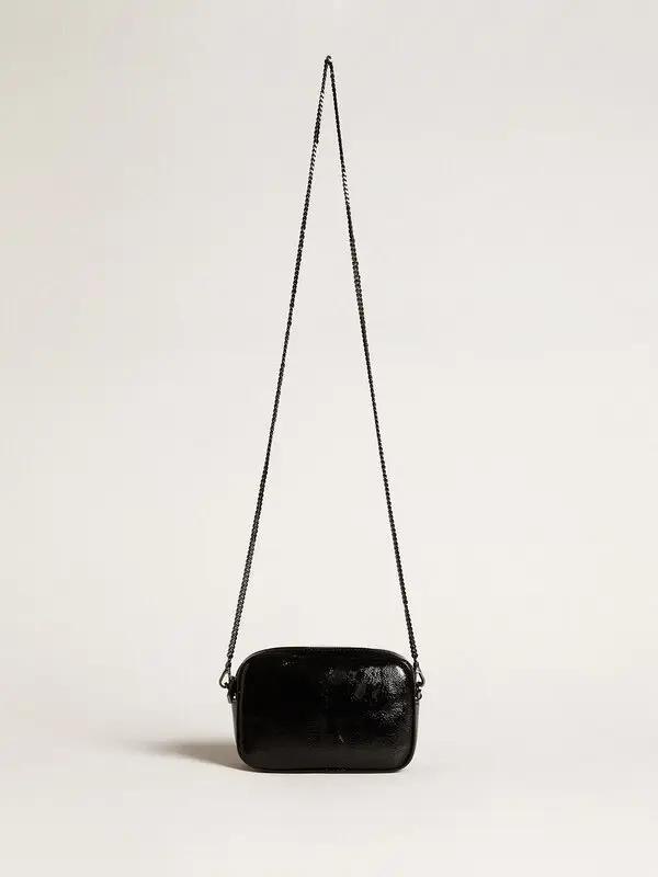 GOLDEN GOOSE Mini Star Embellished Shoulder Bag - Black