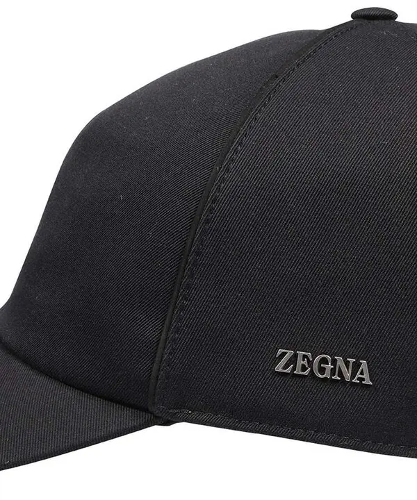 Zegna Logo Baseball Cap