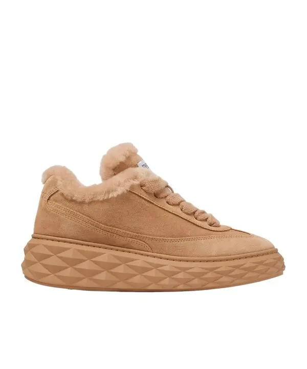 JIMMY CHOO Low Top Sneakers With Embroidered Label