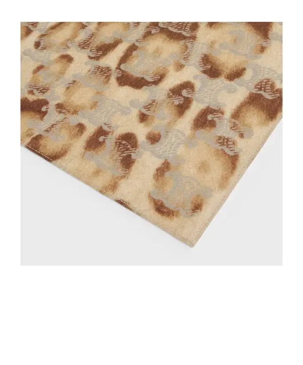 Celine Sarong In Triomphe Leopard Cotton
