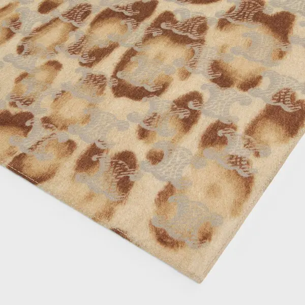 Celine Sarong In Triomphe Leopard Cotton