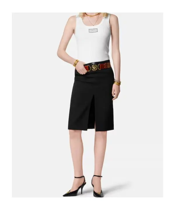 Versace Medusa '95 Pencil Midi Skirt