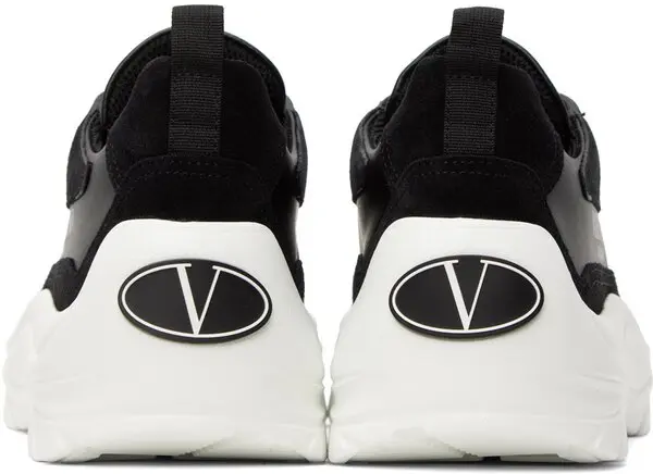 Valentino Garavani Gumboy Lace-up Sneakers - Black