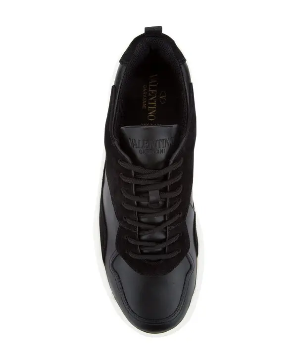 Valentino Garavani Gumboy Lace-up Sneakers - Black